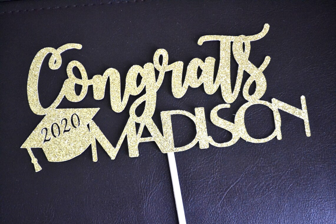 Custom Graduation Party Cake Topper Graduation Party | Etsy