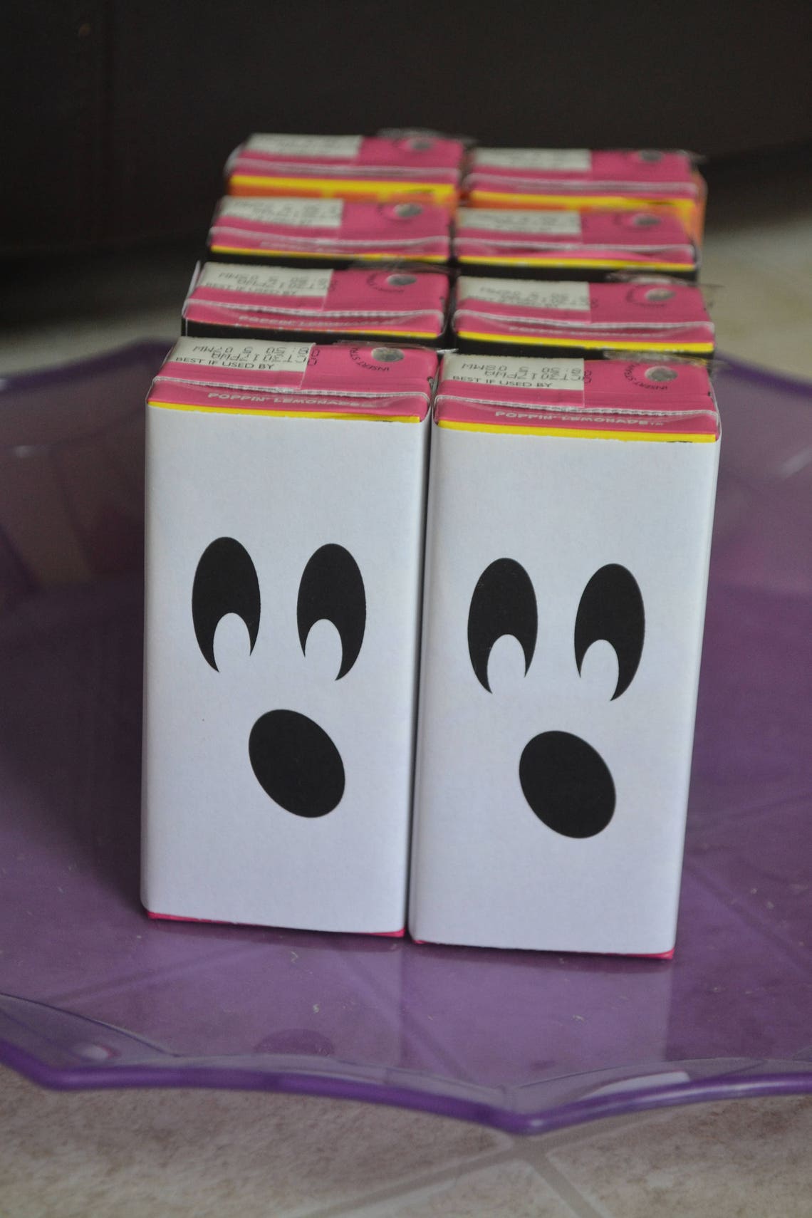 INSTANT DOWNLOAD Halloween Party Juice Box Labels - Printable Ghost ...