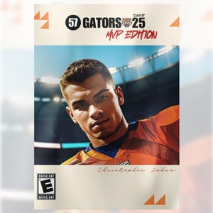 3 Editable Madden Cover Canva Poster Design Template | Sports Event ...
