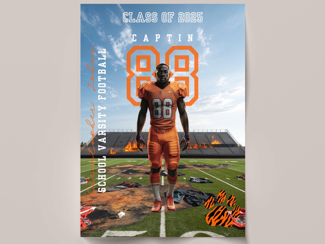 14 Editable Canva Poster Design Template | Sports Event Poster | Class ...