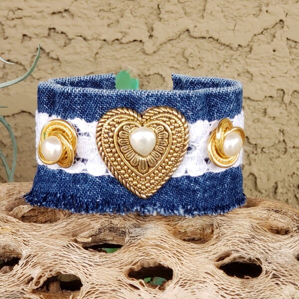 Jeans Bracelet - Etsy