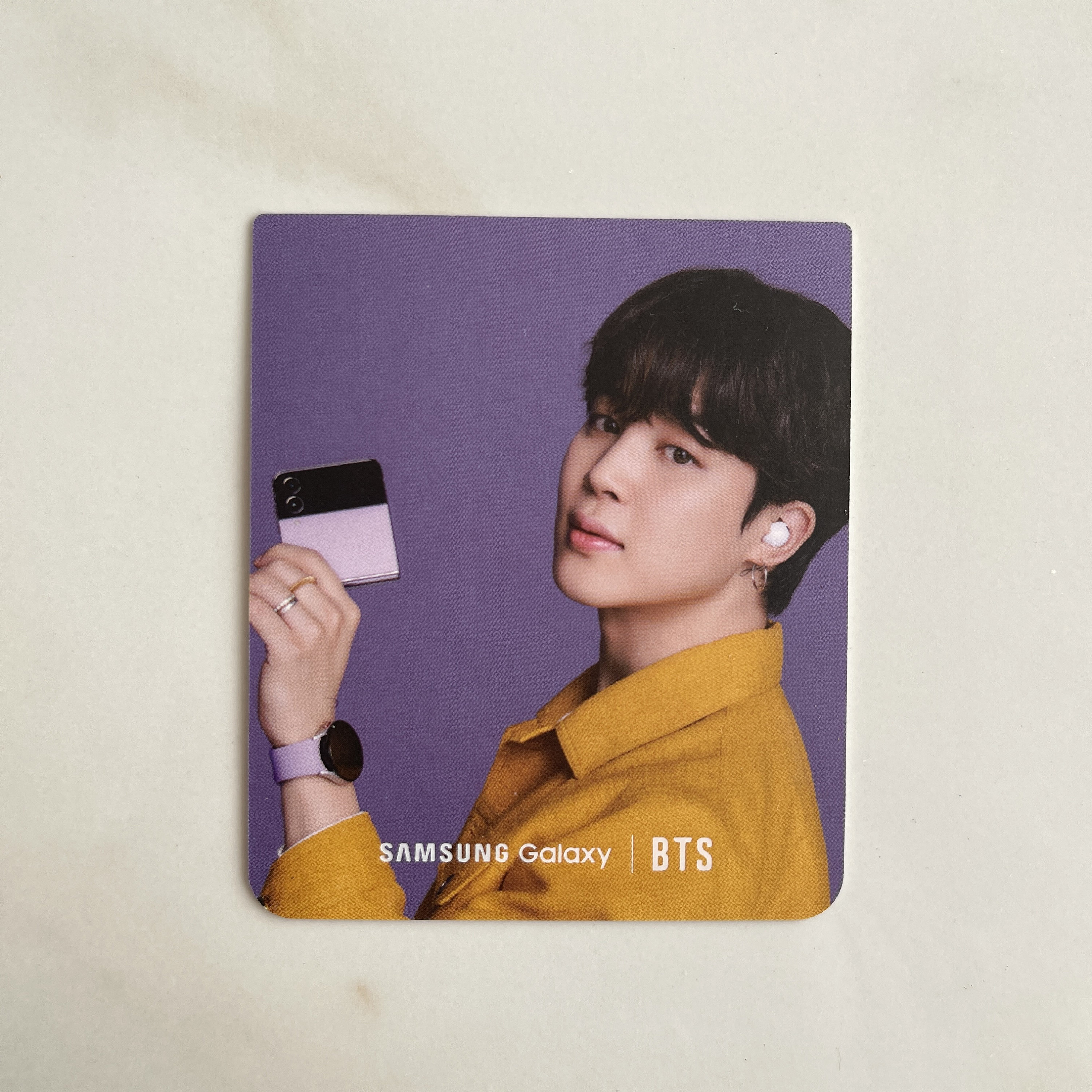 BTS Samsung Pop UP Merch SF Official Photocards - Etsy