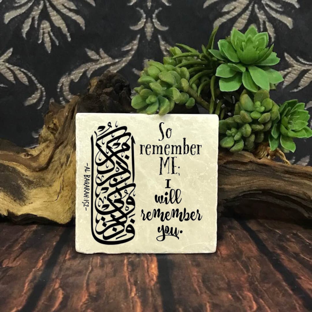 So Remember Me I Will Remember You Little Reminder Tile - Etsy