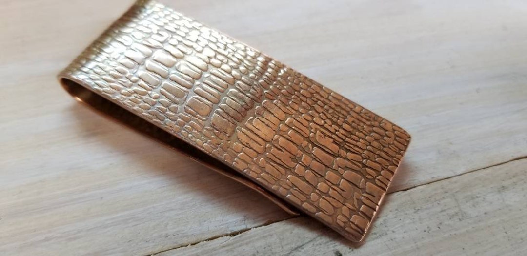 Brass Money Clip. Gator Fan Gift. Brass Gifts for Men. Groomsman Gift ...