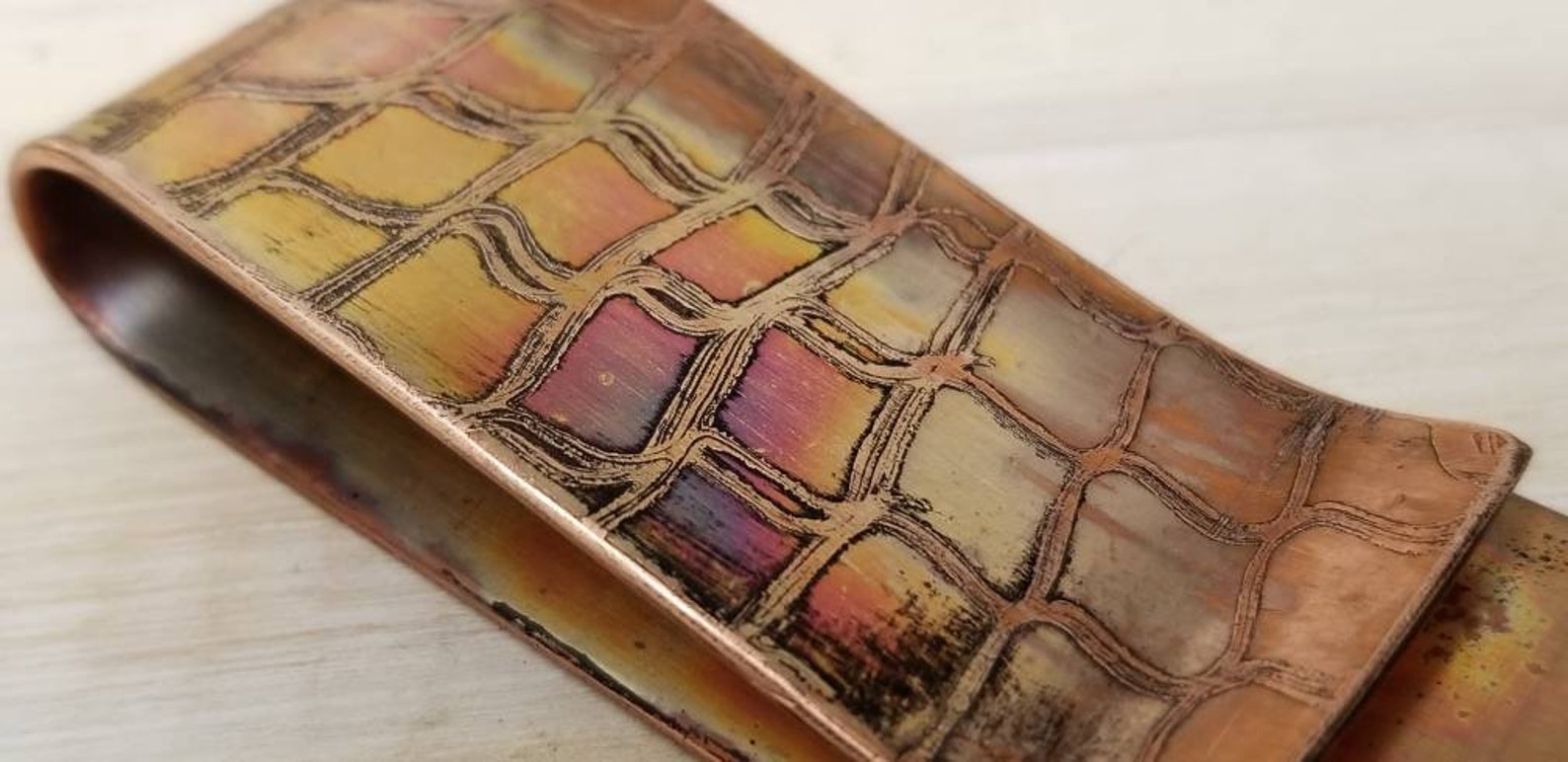 Money Clips for Men Copper Money Clip Copper Anniversary - Etsy