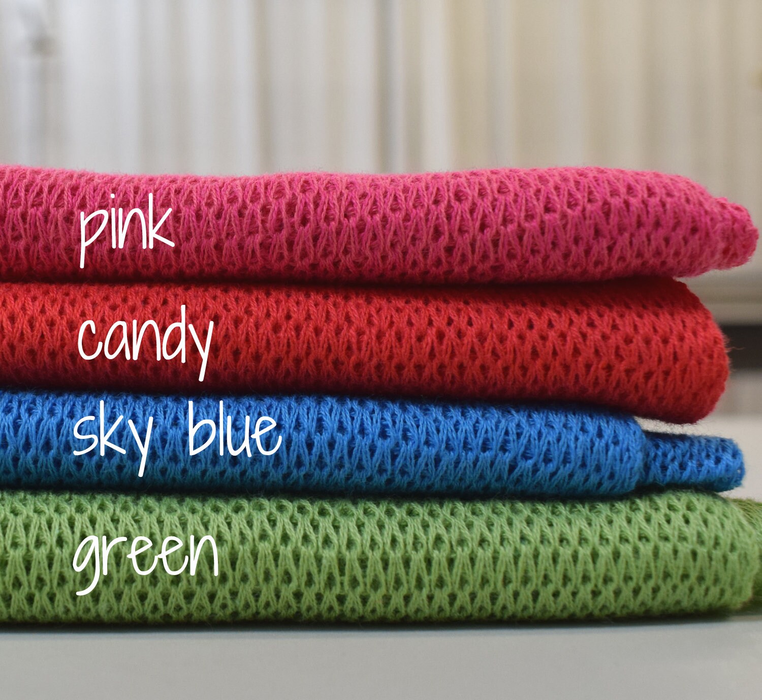 Cotton Scarf multiple Colours, Knitted Cotton Scarf, Narrow Scarf ...