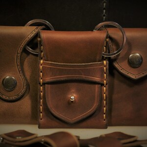 Bag Swag Luggage Tag Handmade Personalized Rustic Leather Horween Hide ...