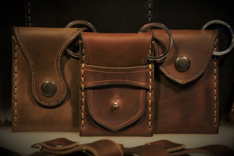 Bag Swag Luggage Tag Handmade Personalized Rustic Leather - Etsy