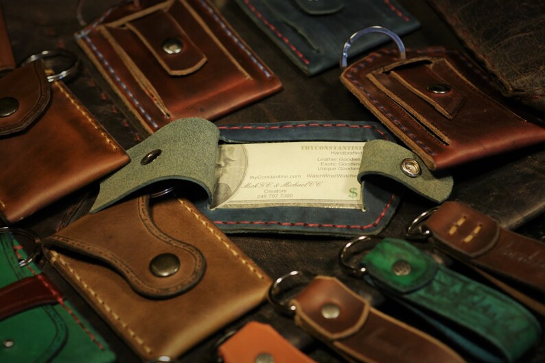 Bag Swag Luggage Tag Handmade Personalized Rustic Leather - Etsy