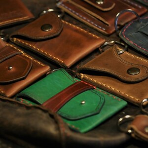 Bag Swag Luggage Tag Handmade Personalized Rustic Leather Horween Hide ...