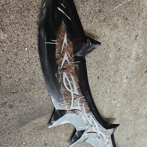 Fantasy Obsidian Sword - Etsy