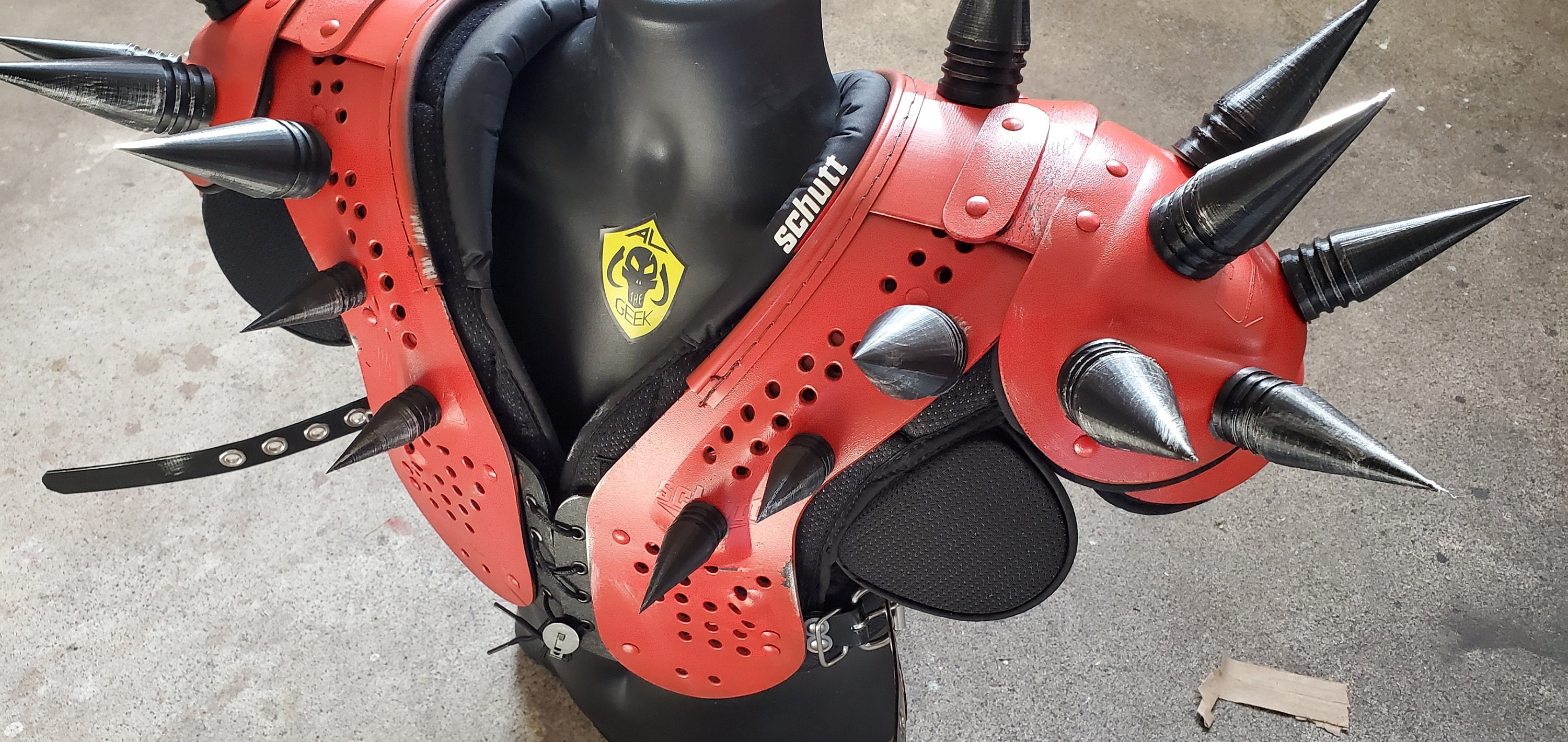 Legion of Doom Shoulder Pads - Etsy Sweden