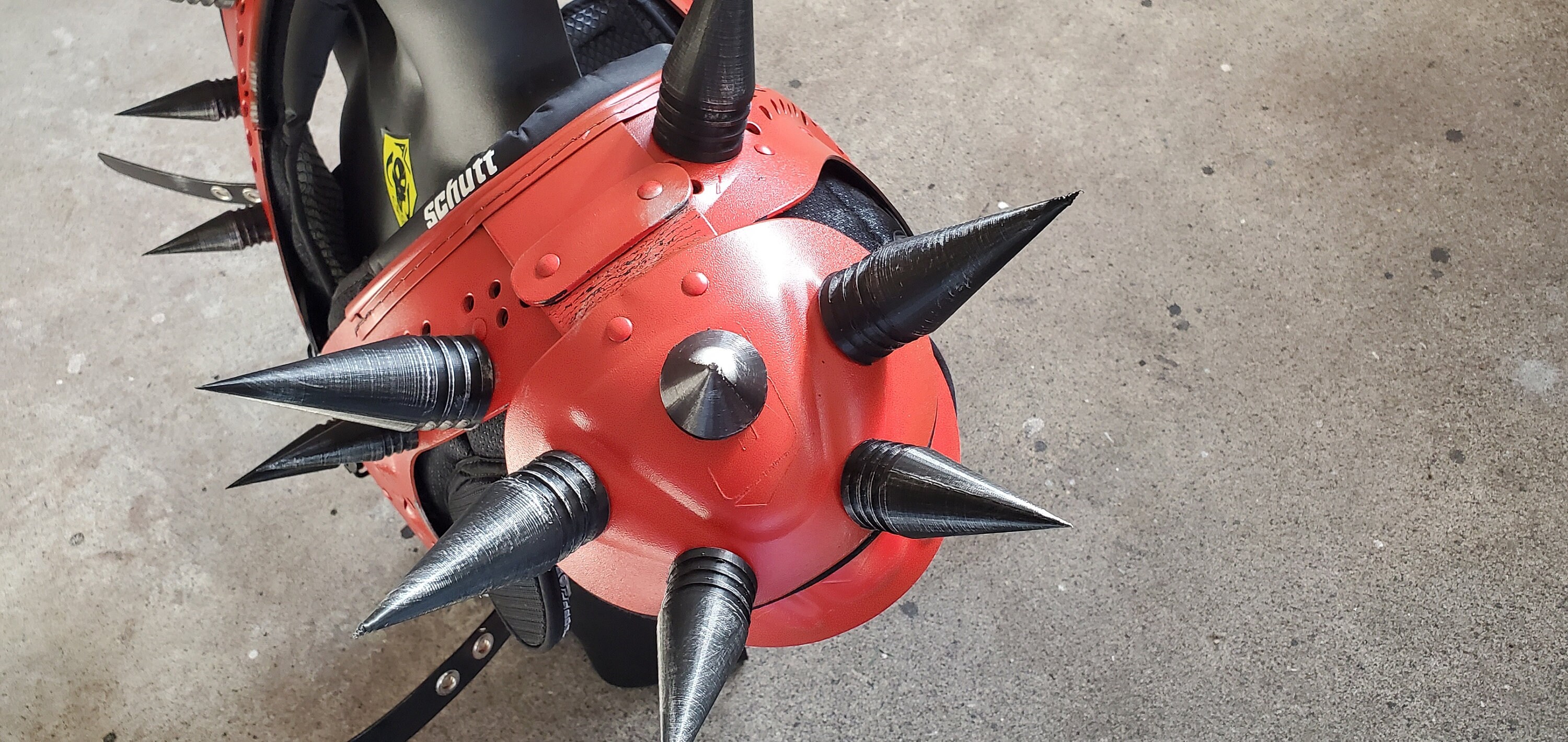 Legion of Doom Shoulder Pads - Etsy Sweden