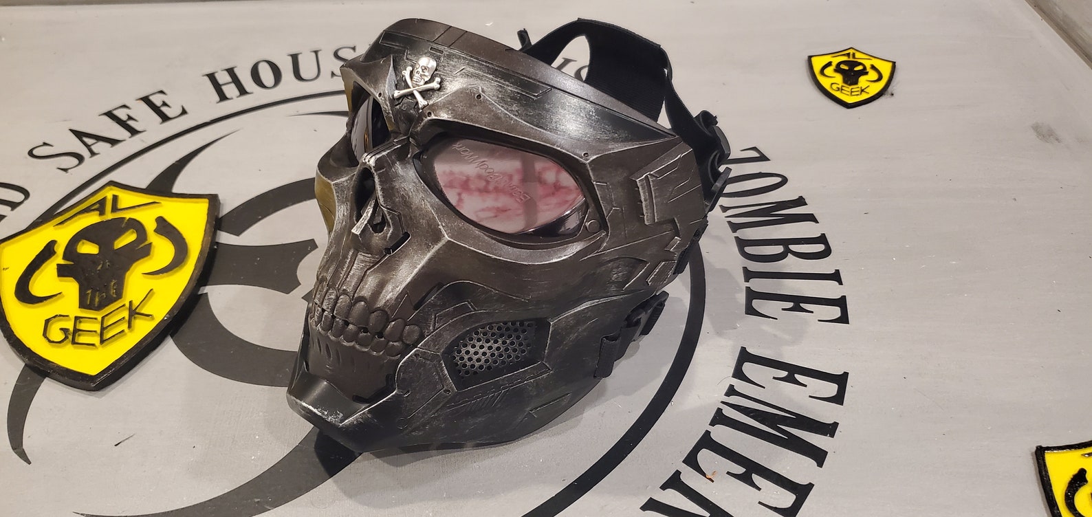 Skull Mask - Etsy