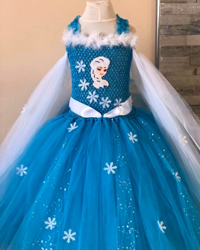 Robe Tutu Elsa/ FROZEN TUTU DRESS - Etsy