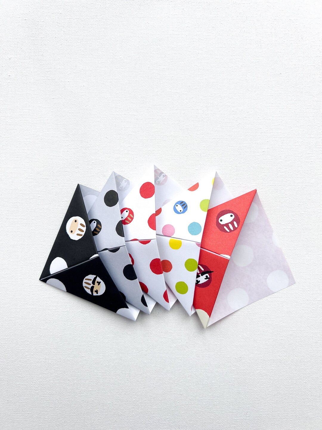 Japanese Origami Bookmark, Origami Paper Book Corner, Gift for Book ...