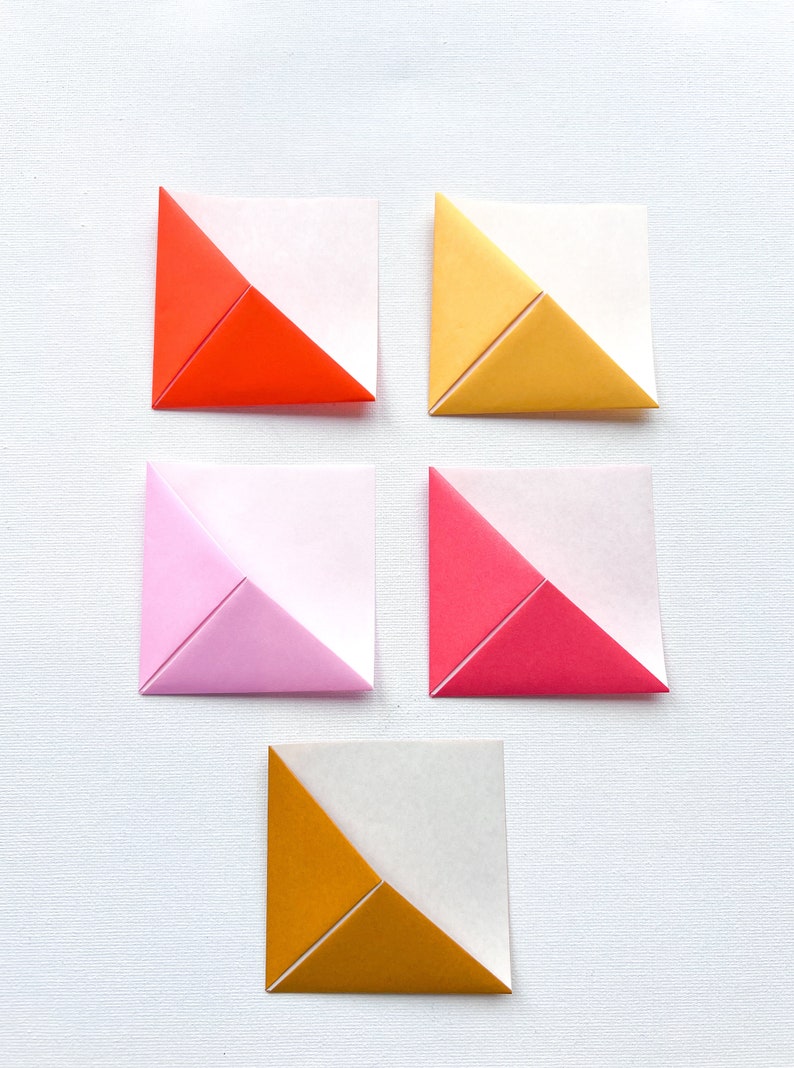 Japanese Origami Bookmark, Origami Paper Book Corner, Gift for Book ...