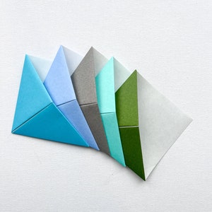 Japanese Origami Bookmark, Origami Paper Book Corner, Gift for Book ...