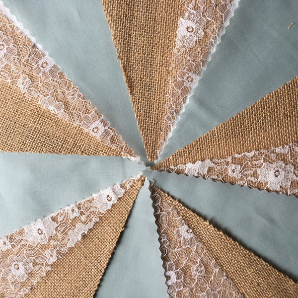 Rustic Bunting - Etsy UK