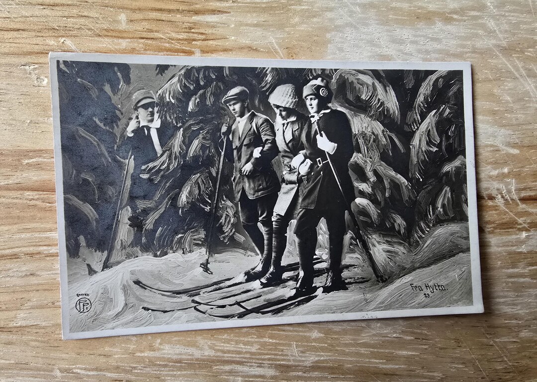 Merry Christmas /// Edwardian Winter /// Snow Ski Fashion /// Sporty ...