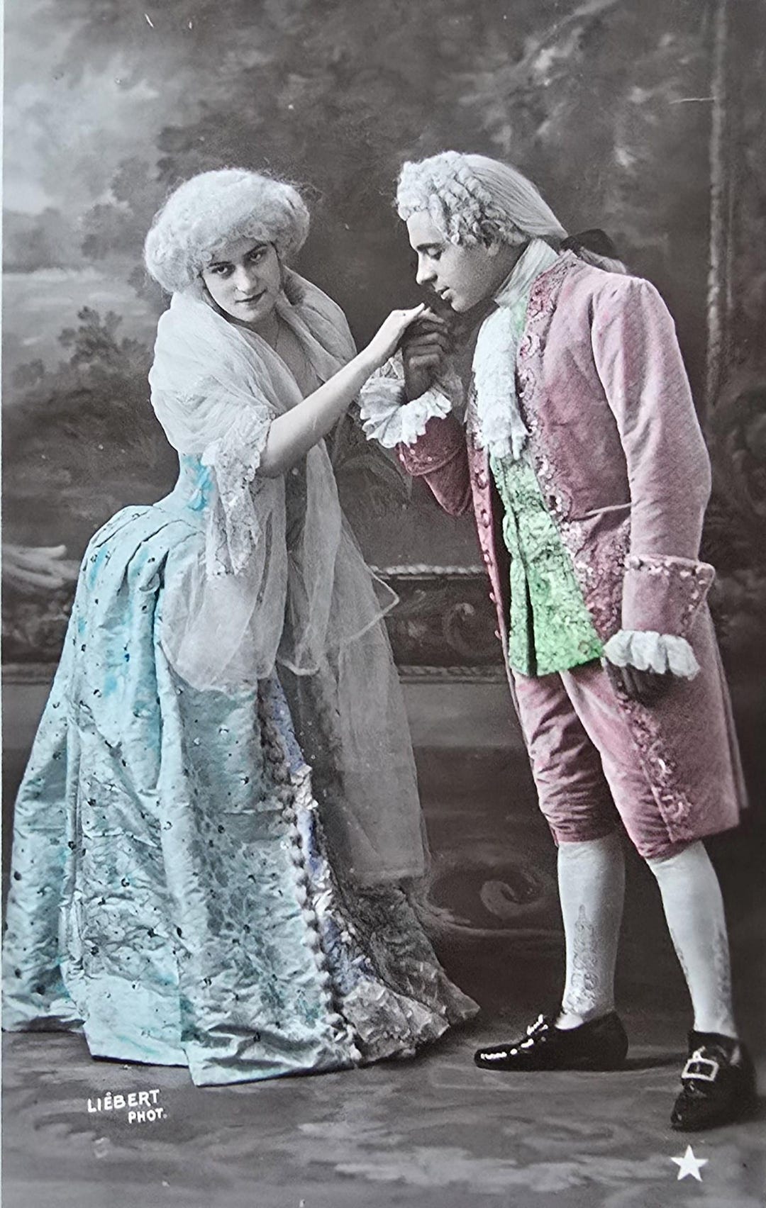 Rococo Lovers at Versailles /// Belle Epoque Stage Couple ...