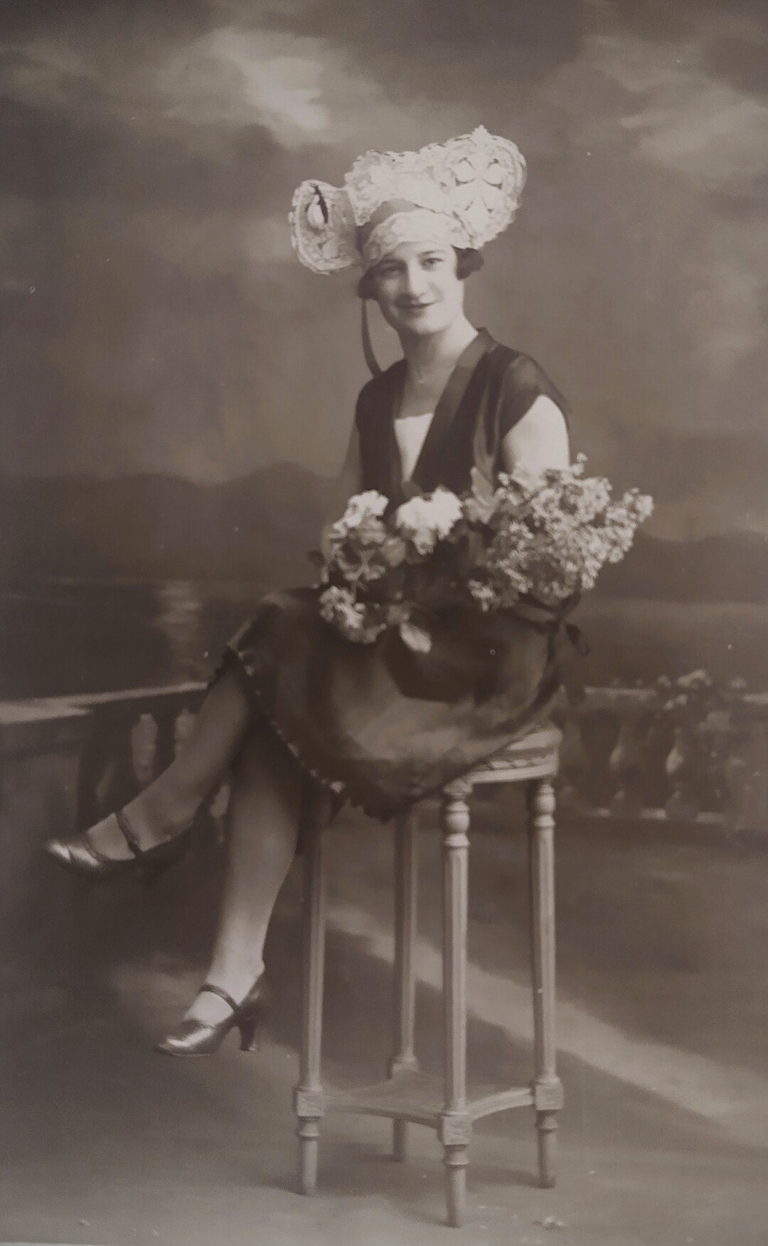 Fancy Headdress /// Woman Studio Portrait /// Riviera Landscape ...