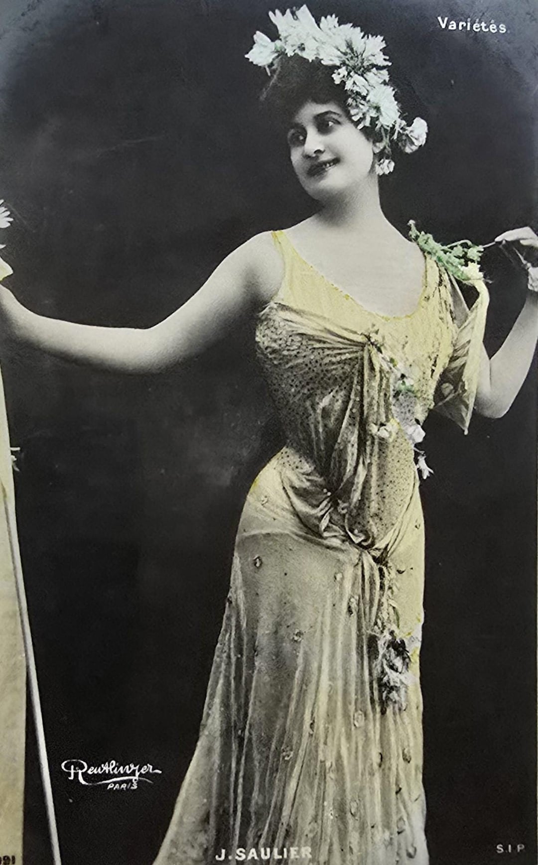 Belle Epoque Actress /// Jeanne Saulier /// Theatre Stage Star ...