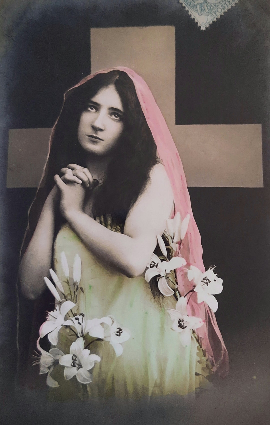 Mystical Prayer /// Holy Cross /// Dreamy Priestess /// Spiritual Magic ...