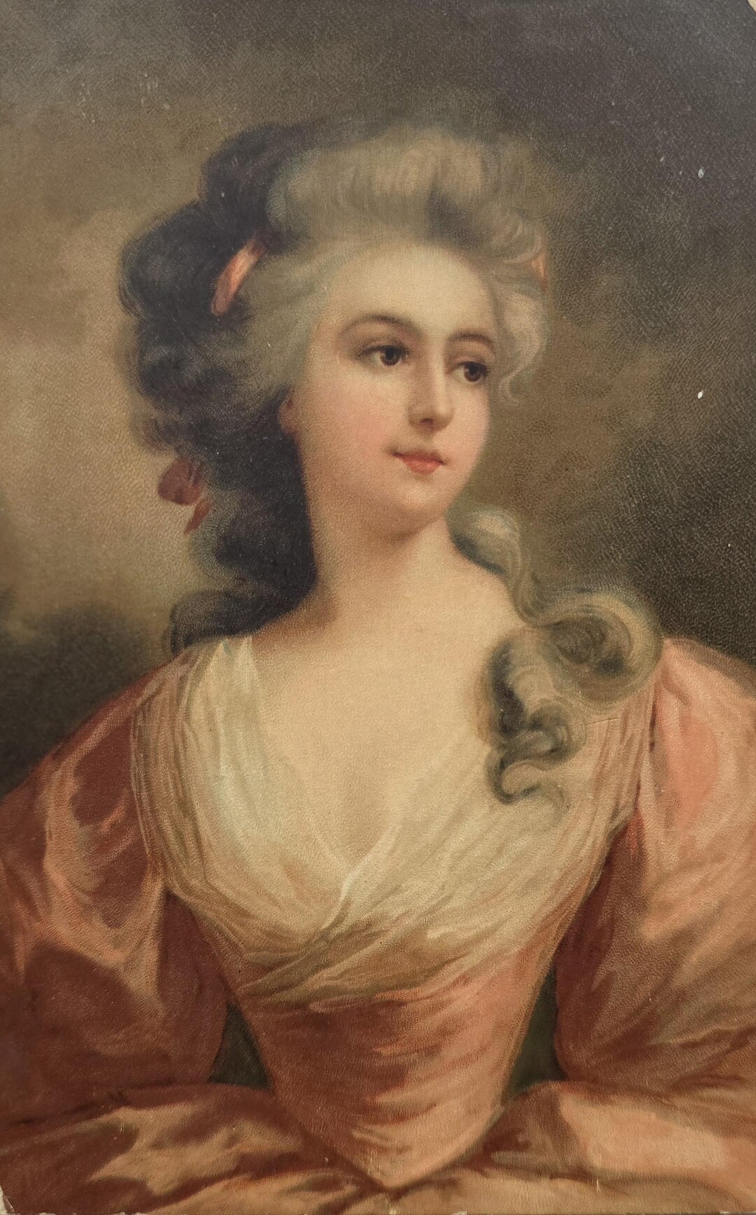 Rococo Duchess /// Fine Art Illustration /// Distinguished Prussian ...