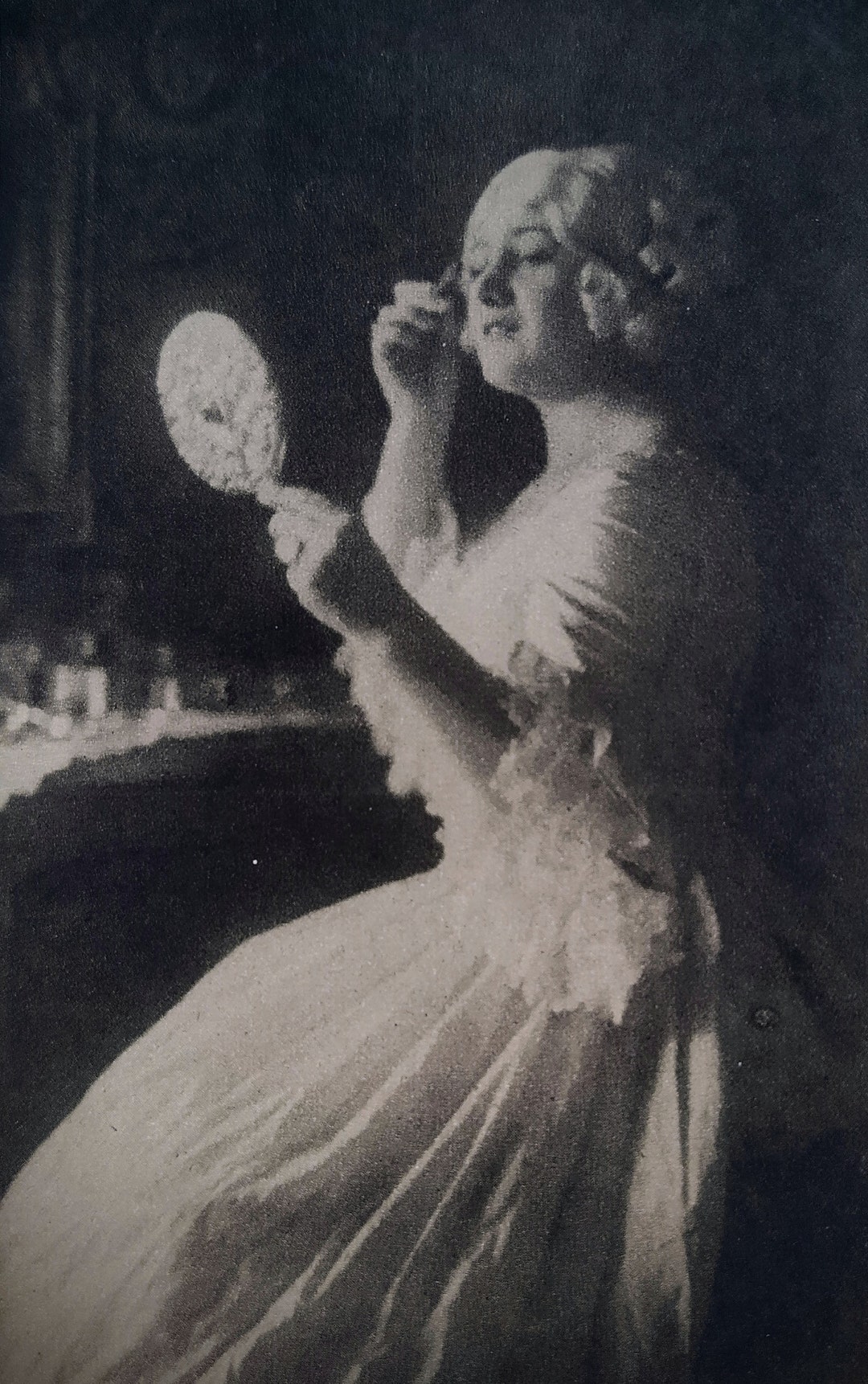 Rococo Boudoir Mademoiselle /// Fine Art Painting /// - Etsy