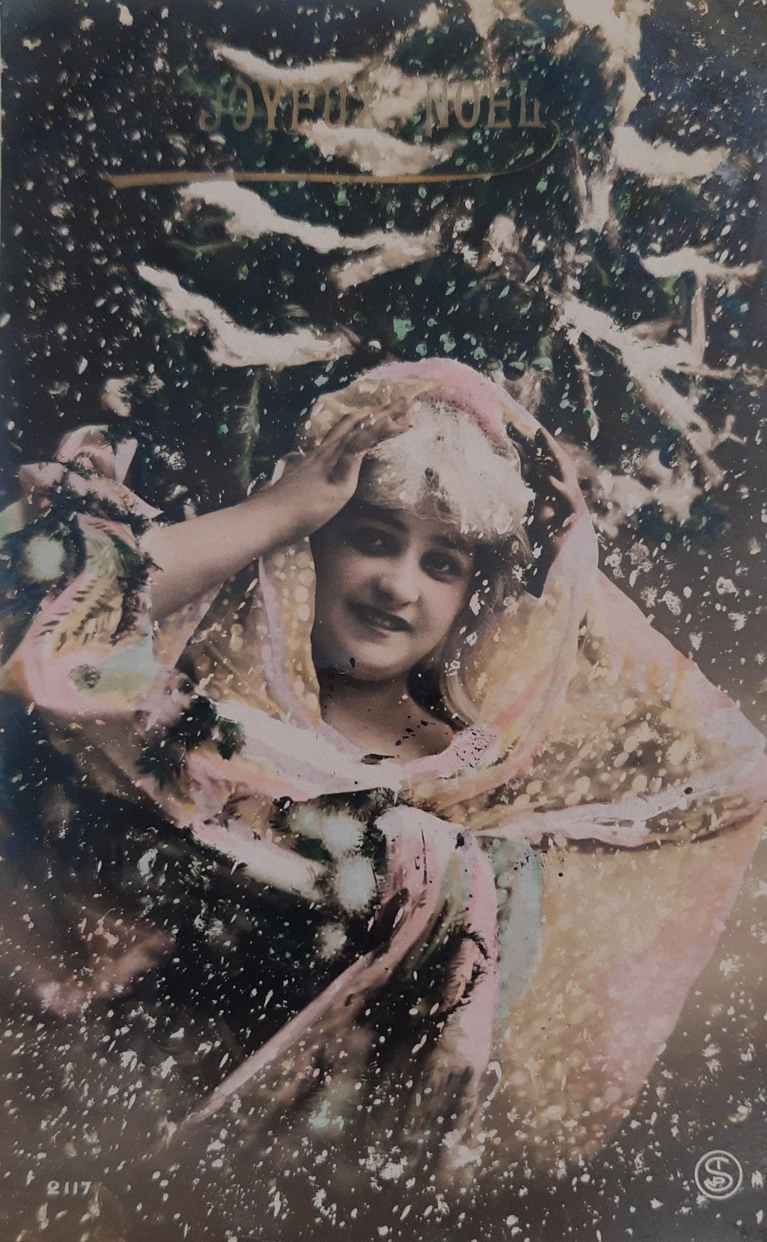Whimsical Christmas /// Edwardian Woman Fantasy /// Snowy - Etsy