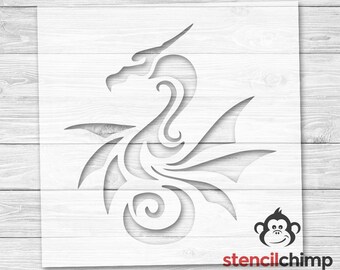 Dragon Stencil | Etsy