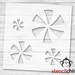 Stencil, Peppermint Stencil, Christmas Stencil, Peppermint Candy ...