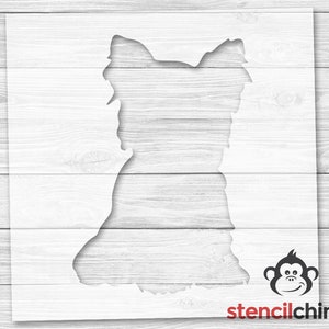Yorkie Stencil | Dog Stencil | Animal Stencil | Yorkshire Terrier ...
