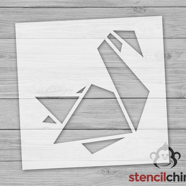 Origami Stencil - Etsy