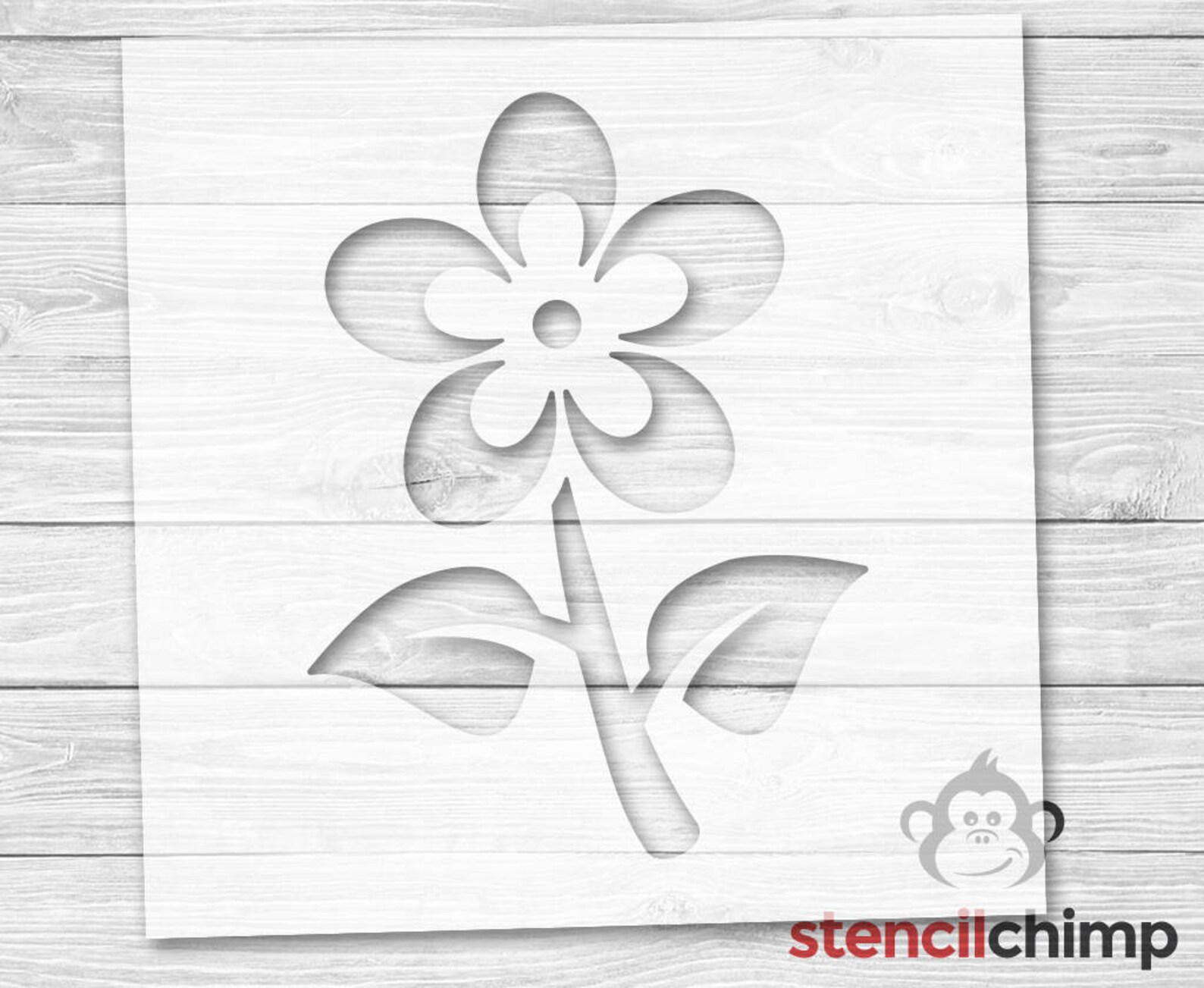 Flower Stencil Spring Stencil Summer Stencil Flower Wall | Etsy