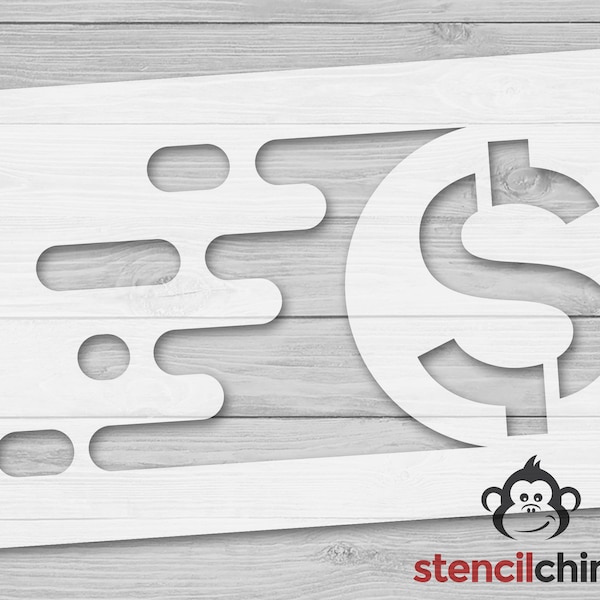 Money Stencil - Etsy