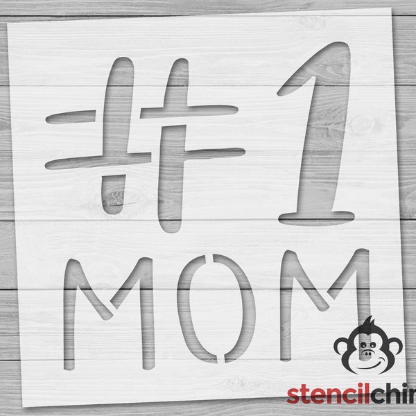 Mom Stencil - Etsy
