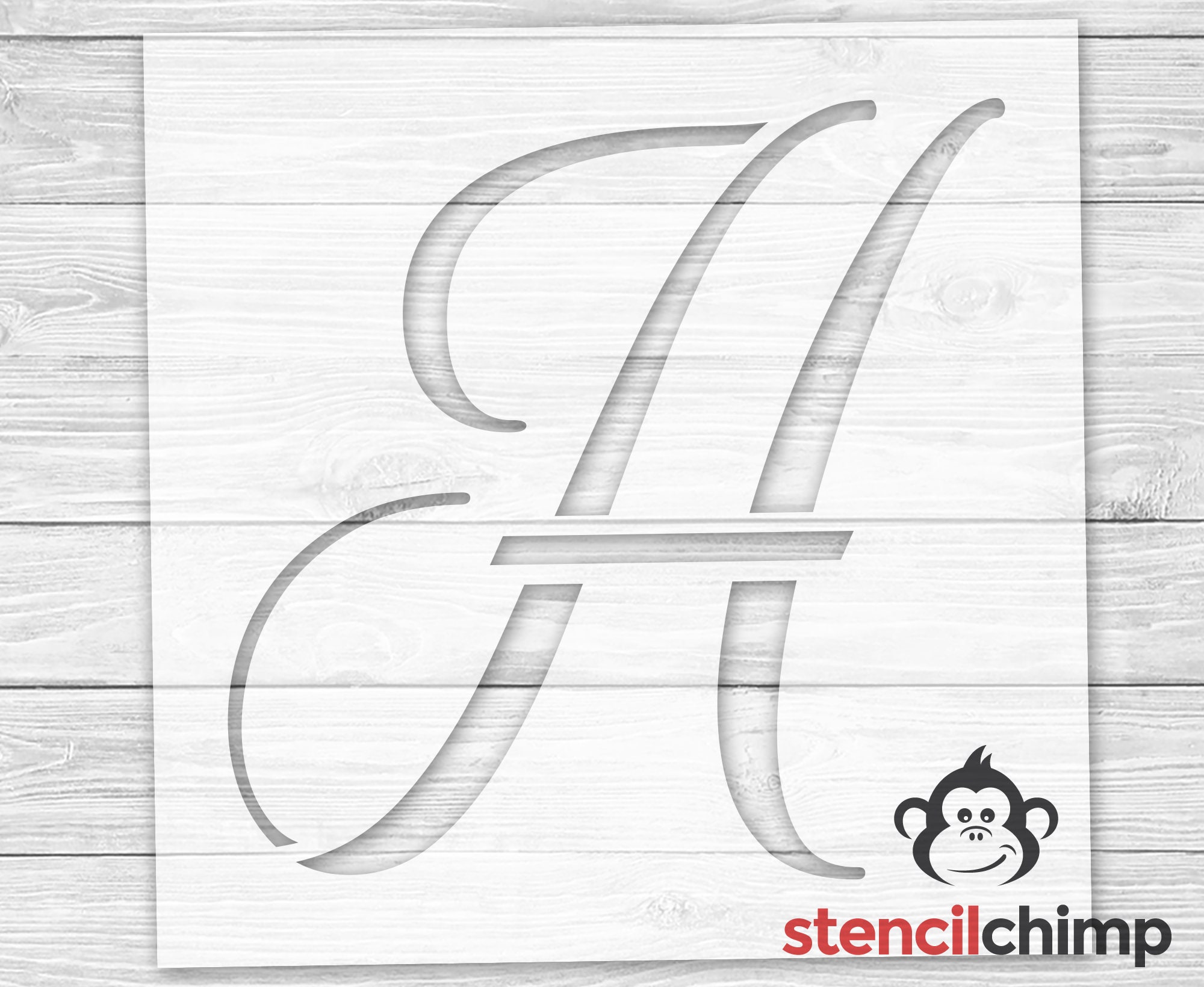 Letter Stencils H