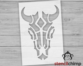 Wild West Stencil - Etsy