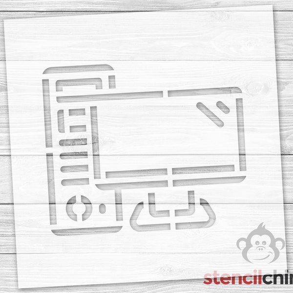 Desktop Stencil - Etsy