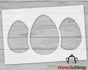 Easter Egg Stencil | Etsy
