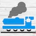 Train Stencil | Steam Engine Stencil for Nursery or Playroom ...