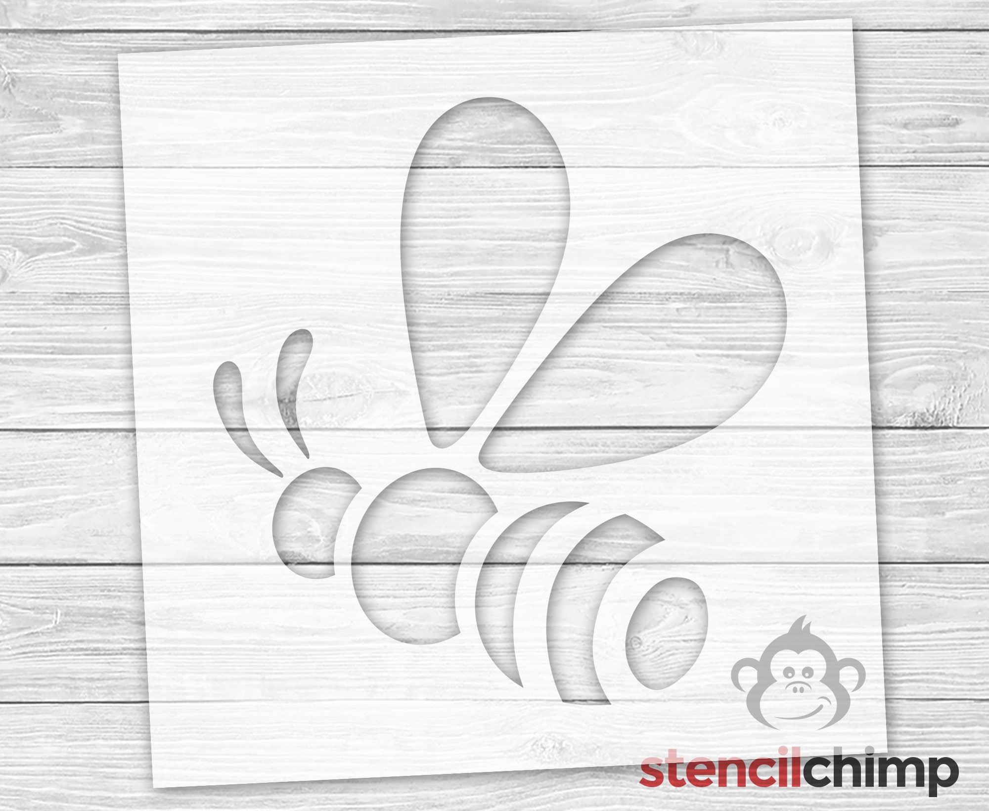 Bumble Bee Stencil Cute Bee Stencil for Kids Room Bee | Etsy