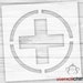 Medical Stencil | Red Cross Stencil | Medical Cross Stencil | First Aid ...