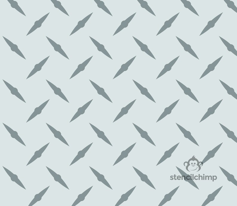 Diamond Plate Stencil Metal Pattern Stencil Metal Plating - Etsy