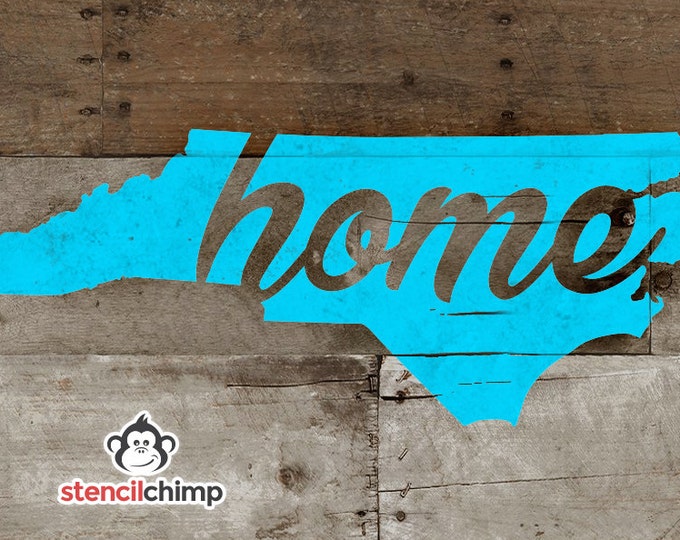 North Carolina State Flag Stencil North Carolina Stencil, Carolina ...