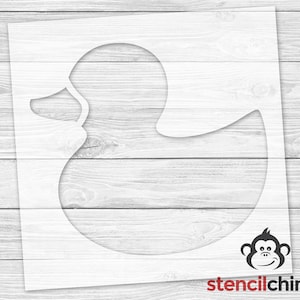 Rubber Duck Stencil | Bathroom Stencil | Duck Stencil for Kids Room ...