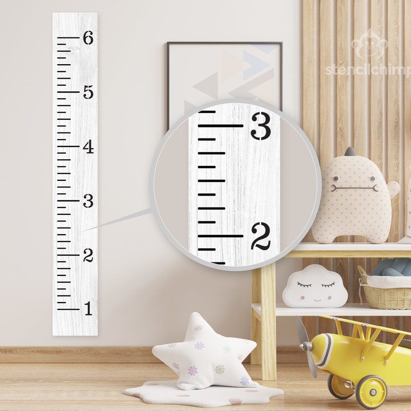 Stencil for Growth Chart - Etsy