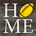 Home Football Stencil | Home Stencil | Sports Stencil | DIY Wood Sign ...